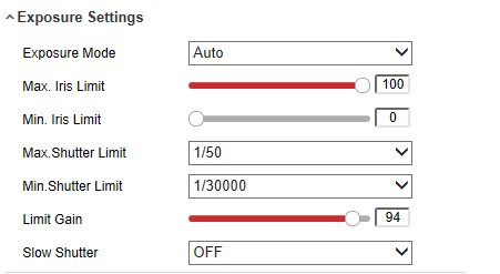 Hikvision PTZ IP Dome DS-2DE4A225IW-DE - What Settings to Adjust to ...